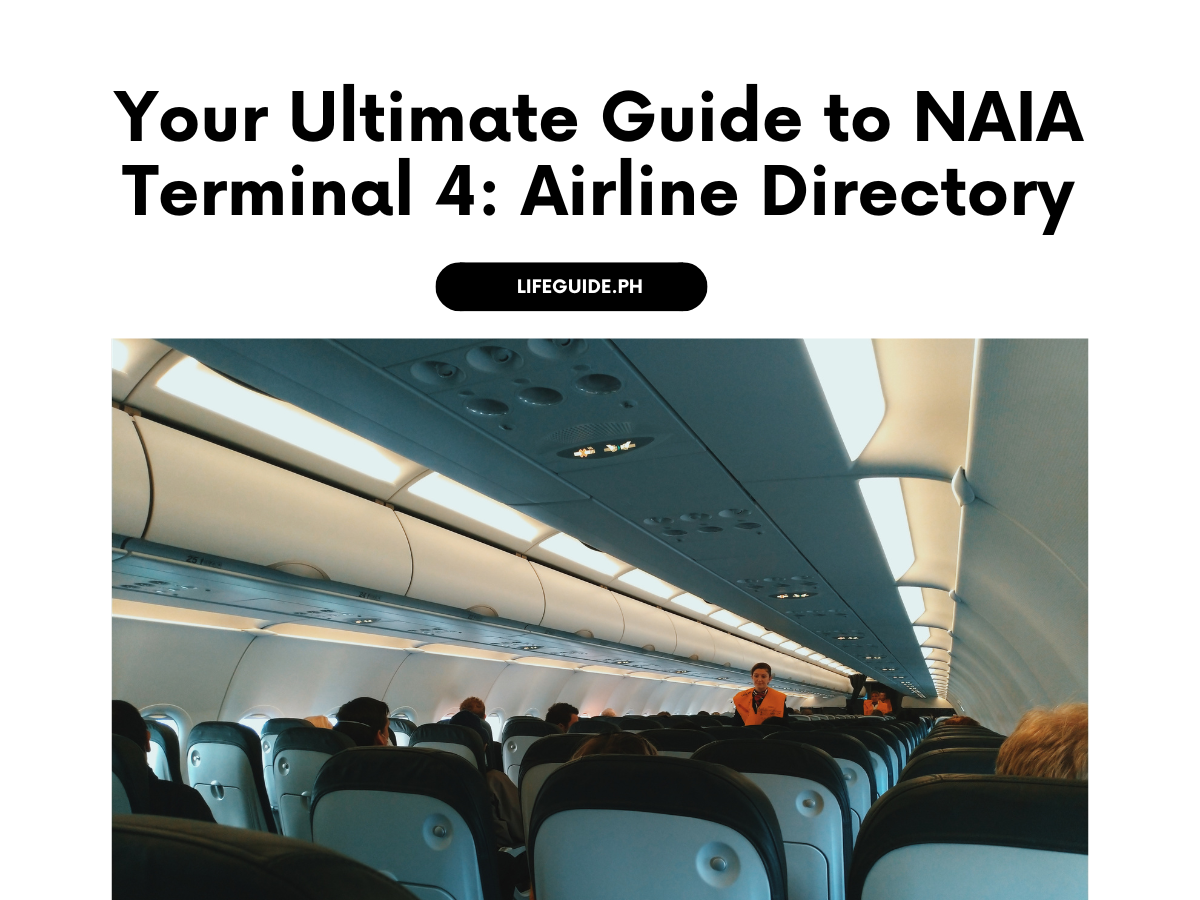 Your Ultimate Guide to NAIA Terminal 4: Airline Directory - Life Guide PH
