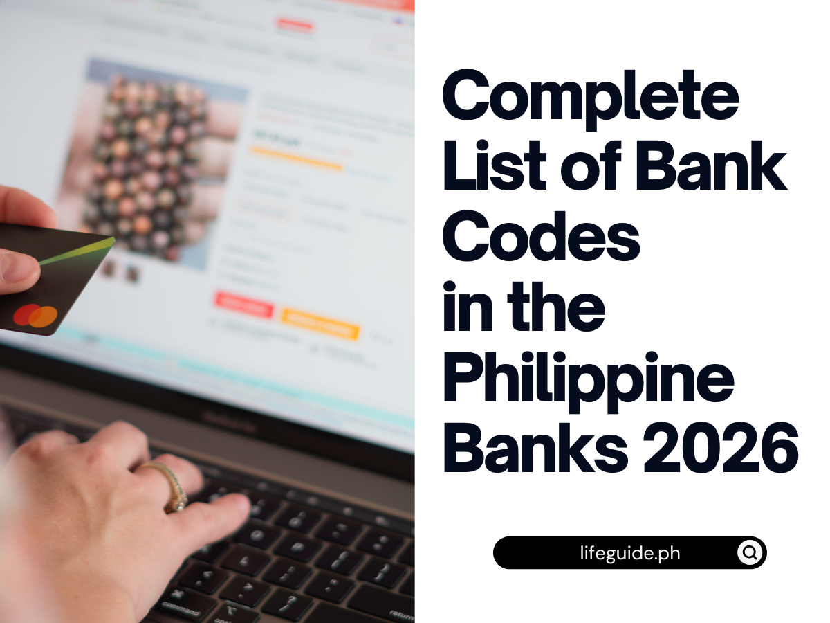 Complete List of Bank Codes in the Philippines 2026