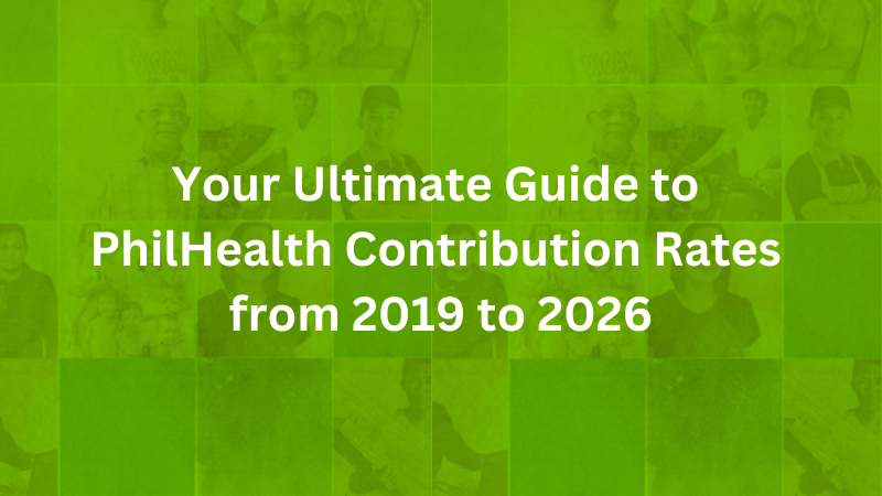 PhilHealth Contribution Rates 2021 to 2026
